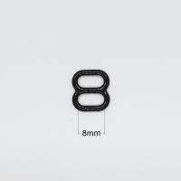 China OEM ODM Metal Bra Strap Adjuster Clips 8mm For Swimwear Accessories for sale