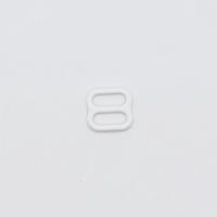 China White 9mm 8 Shape Metal Bra Strap Rings Good Hardness for sale