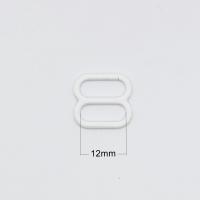 China 12mm Bra Strap Accessory , Bra Adjustment Rings Metal With Nylon Coated for sale