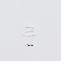 China 8mm Bra Adjustable Hooks , Lingerie Hook Rectangular Shape for sale