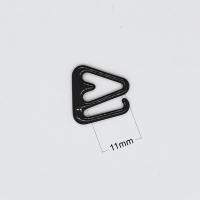 China Triangle Metal Bra Strap Slider Hooks 11mm for sale