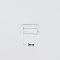 China Great Hardness 12mm Bra Strap Hook Adjuster Nylon Coated With Metal Inside for sale