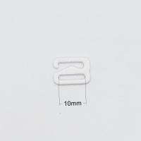 China DTM Color 10mm Bra Strap Slider Hooks Metal Accessories for sale