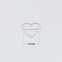 China Heart Shape 11mm Bra Adjustment Slides for sale