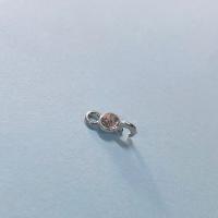 China Moon Shape Metal Trims Bra Charms Length Within 15mm for sale