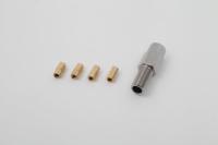 China Nickel Plating Aluminum CNC Prototype Customized 6063 Steel Turned Parts for sale