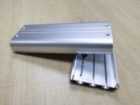 China White Polishing Aluminum Extrusion Parts Heatsink For Electronic Devices for sale