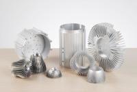 China Precision Round Aluminum Extrusion Profiles T8 6000 Series For LED Heatsink for sale