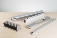 China Welding Cutting 6063 Aluminum Extrusion Parts Tube Custom For Advertising Equipments for sale