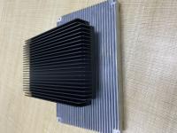China Black Precision Aluminium Extrusion 6063 Heat sink 700g For Electronic Products for sale