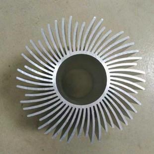 China Al 6061 Aluminum Extrusion Parts Profile 0.05mm Tolerance Heat Sink Ra 0.8 for sale
