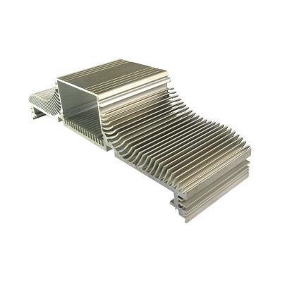 China Flexible Heat Sink Anodized Aluminum Extrusions Profile T5 T6 For Architecture for sale