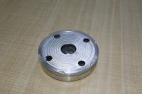 China White Polishing CNC Milling Parts Aluminum 6063 7075 With Adjustable Size for sale
