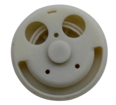 China Round Medical Plastic Injection Parts Molding ABS For Micro Hook Parts for sale
