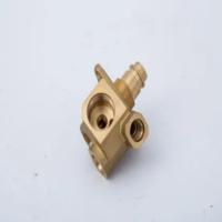 China Cold Chamber Brass Die Casting Yellow 0.01mm Tolerance For Fastener Parts for sale