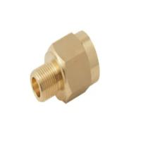 China Cold Chamber Brass Die Casting Yellow 0.01mm Tolerance For Fastener Parts for sale