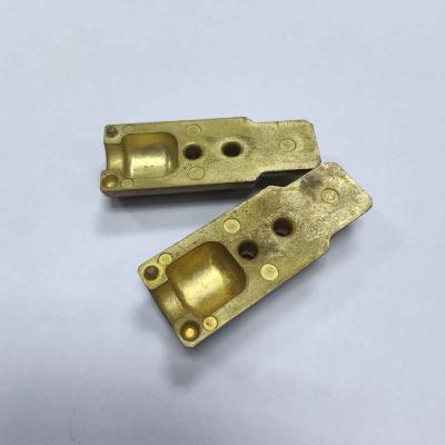 China Customized Copper Die Casting Electronic Ra 0.8 CNC Machining Aerospace Parts for sale