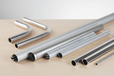 China T6  Round Aluminium Extrusion Profile Pipe Anodized Customized 40mm Thickness for sale