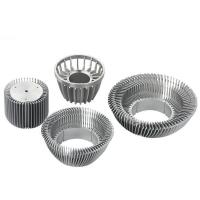 China CNC Machining Aluminum Extrusion Parts Heat Sink Customization 0.03mm Tolerance for sale