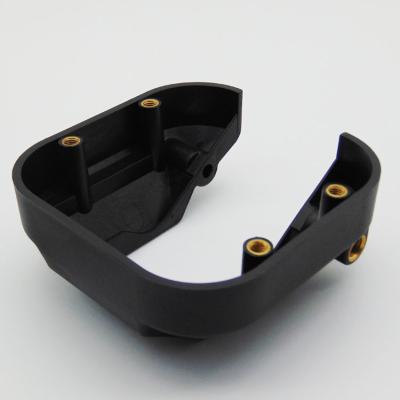 China Black Plastic Injection Parts Fireproofing SPI 300K ABS Injection Molding For Assembling for sale