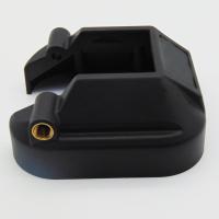 China Black Plastic Injection Parts Fireproofing SPI 300K ABS Injection Molding For Assembling for sale