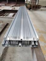 China Radiator T5 Big Size Aluminum Extrusion Profile Heat Sink AL6063 25um thickness for sale
