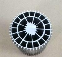 China Industry Aluminum Extrusion Parts Various Shape Heat Sink Strip Al6063 Customized for sale