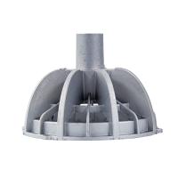 China OEM Sandblast Aluminum Die Casting B390 LED Table Light Heatsink for sale
