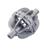 China OEM Sandblast Aluminum Die Casting B390 LED Table Light Heatsink for sale