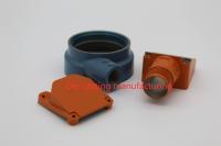 China Water Pump Adapter Die Cast Mold ADC12 SKD61 Steel With Orange Painting for sale