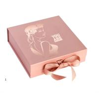 China Enviroment Clothing Packaging Box Apparel Small Foldable Boxes for sale