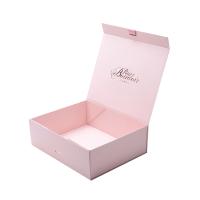 China Moisture Proof Embossing Magnetic Folding Gift Boxes Eco Packaging Box With Ribbon for sale