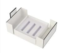 China UV Fancy Paper Electronic Packaging Box With Foam Two Door Open for sale