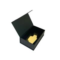 China Magnetic Cardboard Packaging Box UV Coating Book Style Packaging Box With Foam for sale