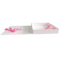 China Logo Printing Festival Mother'S Day Treat Box Plain Gift Box With Ribbon Closure for sale