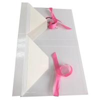 China Logo Printing Festival Mother'S Day Treat Box Plain Gift Box With Ribbon Closure for sale