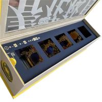 China Matt 3d Insert Seed Paper Packaging Box With Transparent Window for sale
