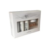 China Hair Care Set Cardboard Box For Luggage PVC  Packing Boxes With Window Packaging for sale