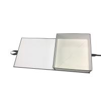 China Premium Flat Clothing Packaging Box Book Type T Shirt Packing Box for sale