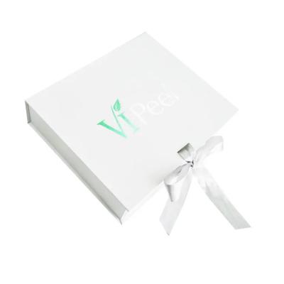 China Clothing Shipping Paper Packaging Box Brand Logo Foldable Empty White Boxes for sale