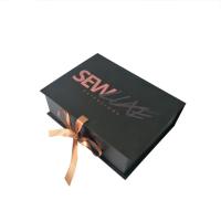China Clothing Shipping Paper Packaging Box Brand Logo Foldable Empty White Boxes for sale