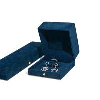 China Bangle Suede Environmentally Friendly Jewelry Packaging Earring Packaging Boxes for sale