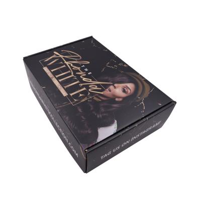China Logistics Shipping Cardboard Boxes Black Shipping Boxes Custom Designed for sale