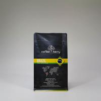 China OPP 80mm Coffee Pouch With Valve , Side Gusset Pouch With Zipper for sale