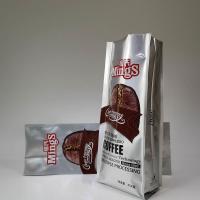China Coffee Bean 110 Micron 454g Coffee Packaging Pouch for sale