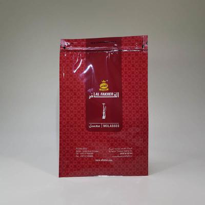 China Custom Colorful Printing 300mm * 190mm Tobacco Packaging Bags With Resealable Zipper for sale