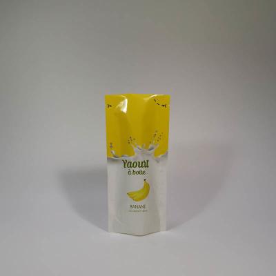 China 200ml 6.7 Ounce 11 Micron 200mmx110mm Liquid Spout Pouch for sale