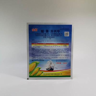 China 40ml 1.3 Oz 270mmx220mm 110 Micron Fertilizer Packaging Bag , 3 Side Seal Bag for sale