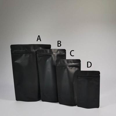 China Aluminium Foil 80mm 130 Micron Stand Up Packaging Pouches for sale