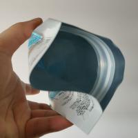 China Yogurt Starter Pouch Resealable Bag With Double Zippers Color Printing for sale